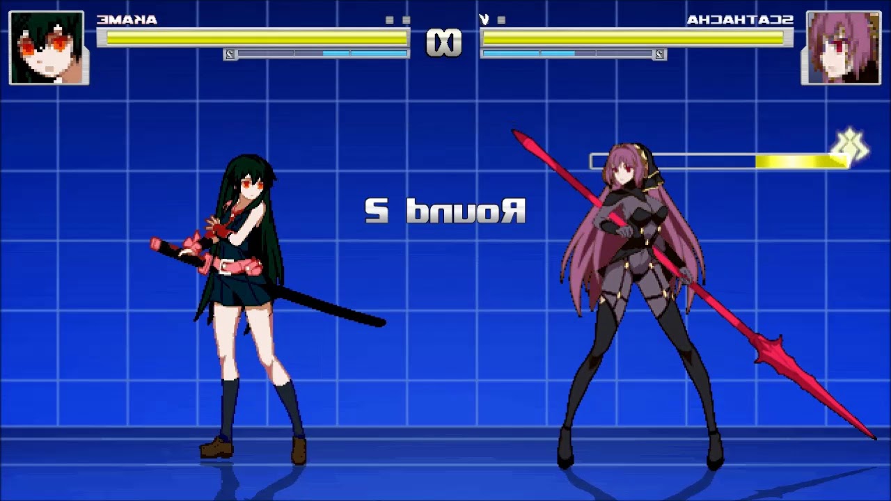 [MUGEN] Scathacha vs Akame ga Kill - YouTube