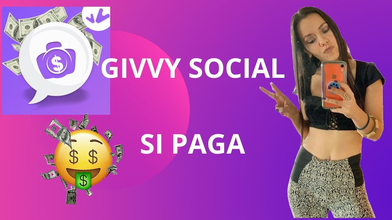 Comprobante de pago de la app GIVVY SOCIAL 🤑 - YouTube