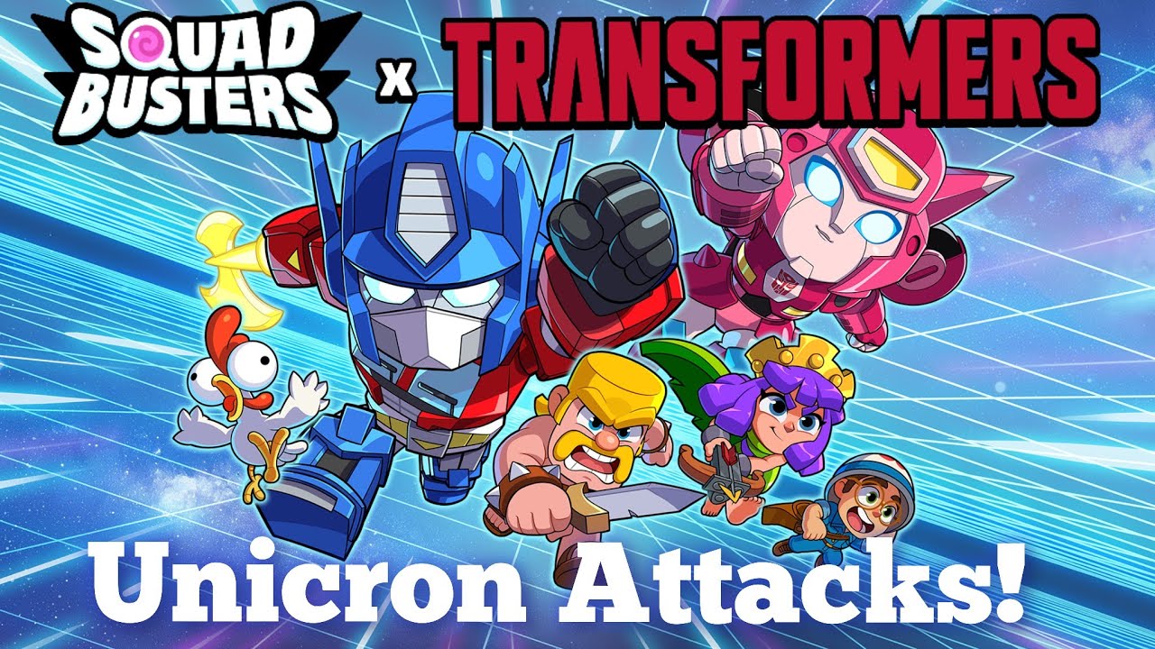 Squad BUSTERS x Transformers Collab: First Look at Optimus Prime ...