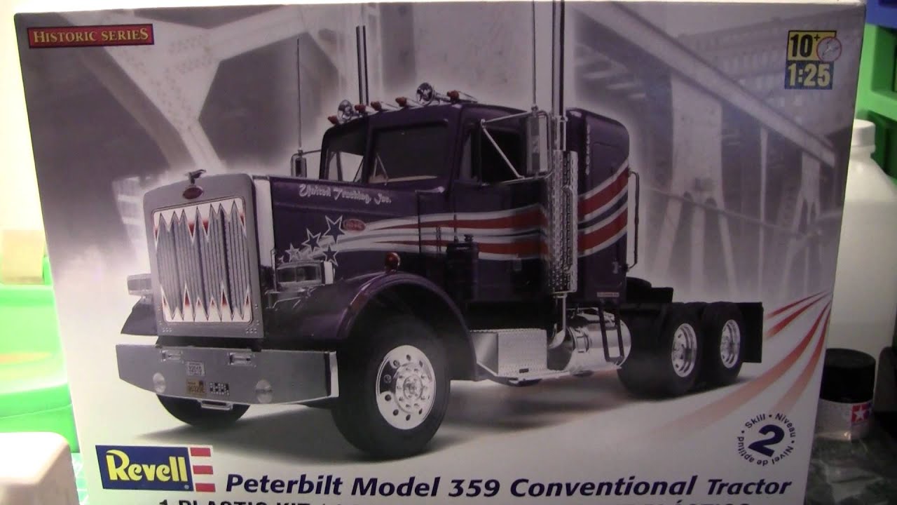 Peterbilt Model 359 Semi Build - YouTube