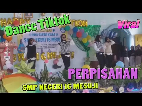 (VIRAL) Pentas Dance Remix DJ hot keren abis Kegiatan Perpisahan Pelepasan Siswa Kelas 9 Mantab Jos