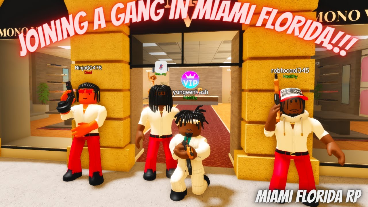 I Joined a GANG in Miami Florida RP.. - YouTube