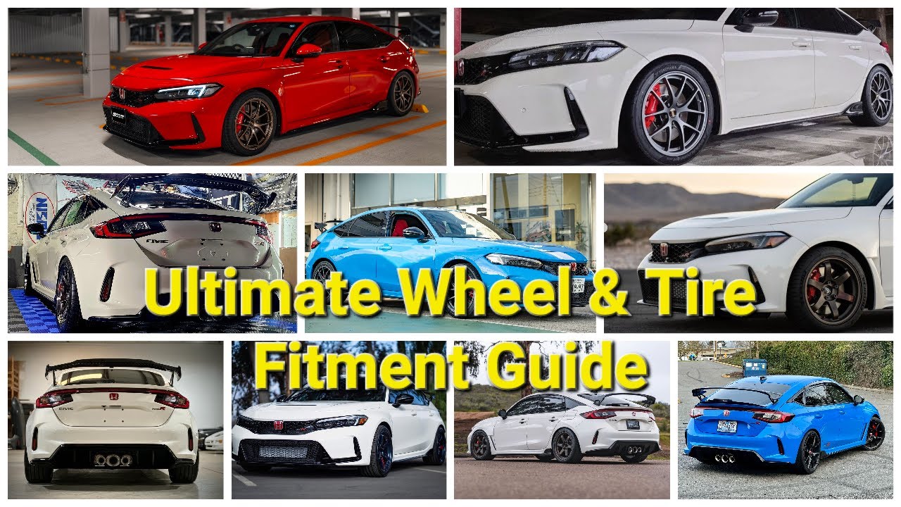The Ultimate Wheel & Tire Fitment Guide for Honda FL5 Civic Type R ...