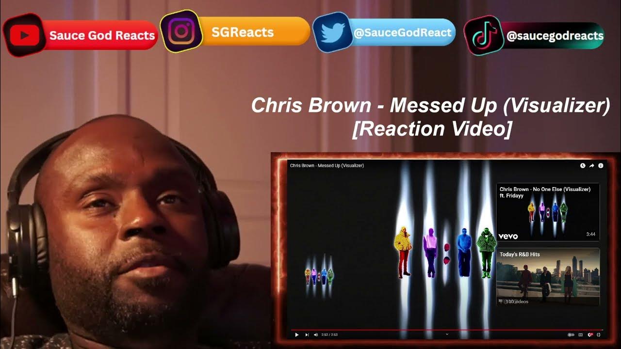 Chris Brown - Messed Up (Visualizer) | REACTION - YouTube