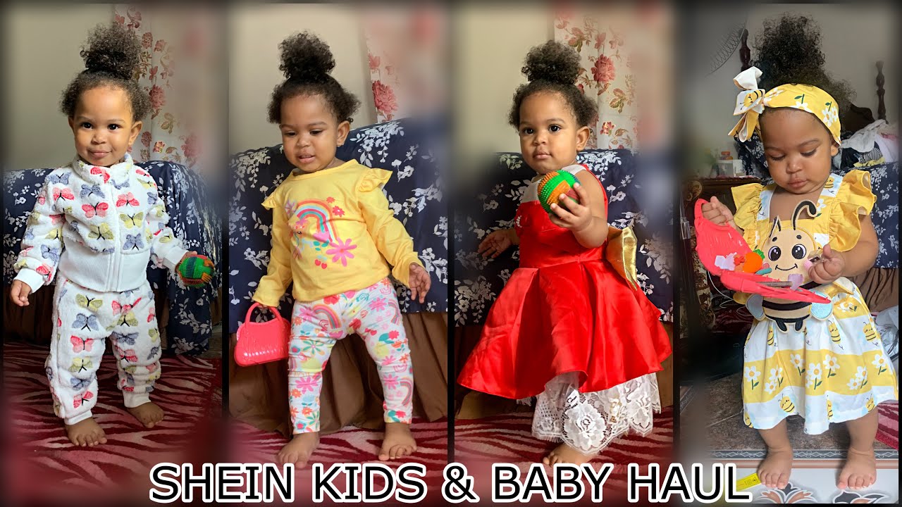 SHEIN KIDS & BABY HAUL FT ZOEY - YouTube