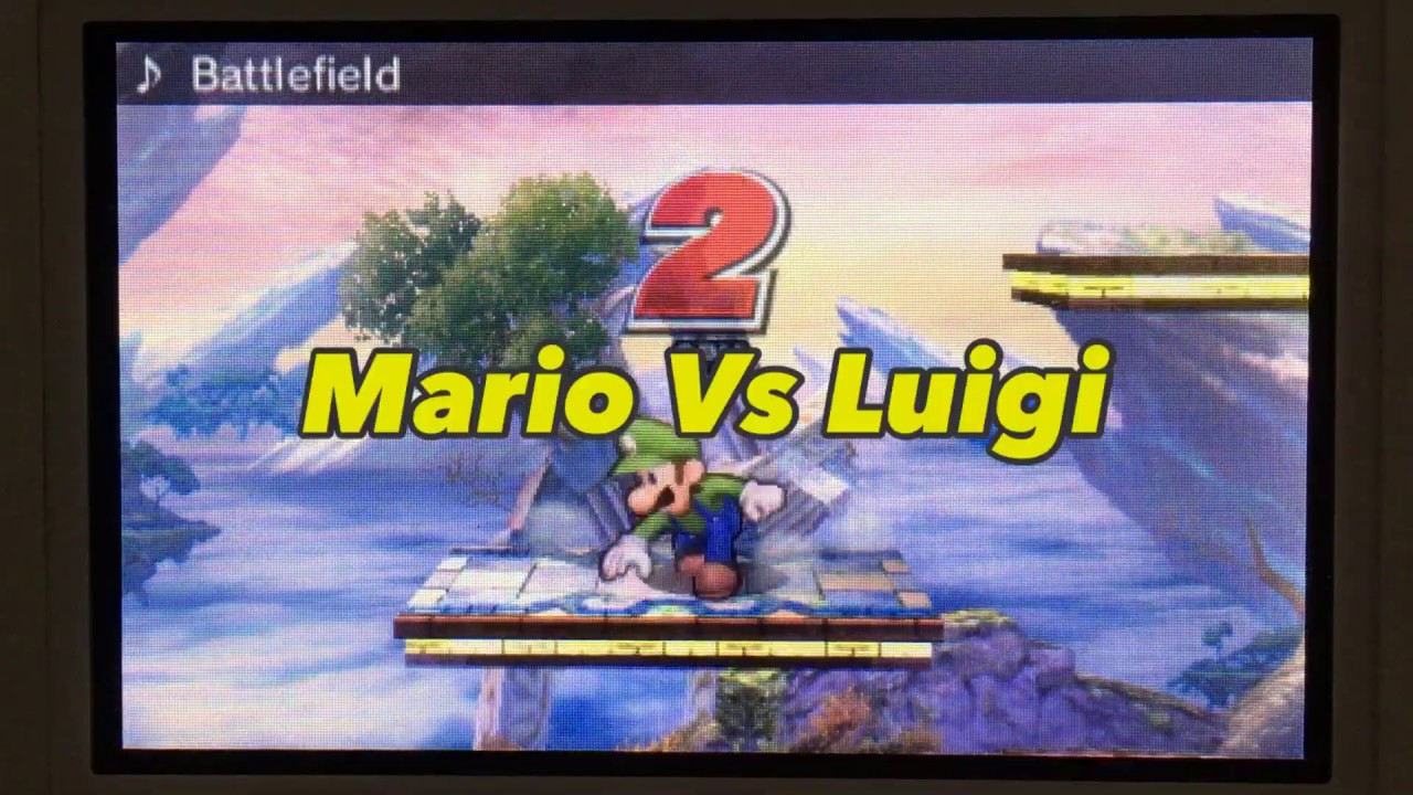 Mario Vs Luigi: Super Smash Bro’s (Lvl 9 CPU’s) - YouTube