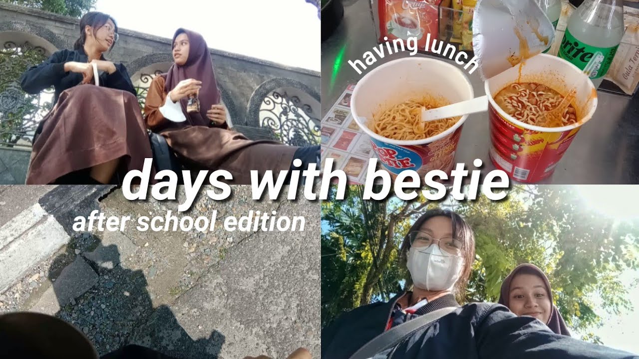 spending time together with my bestie // afterschool // before school ...