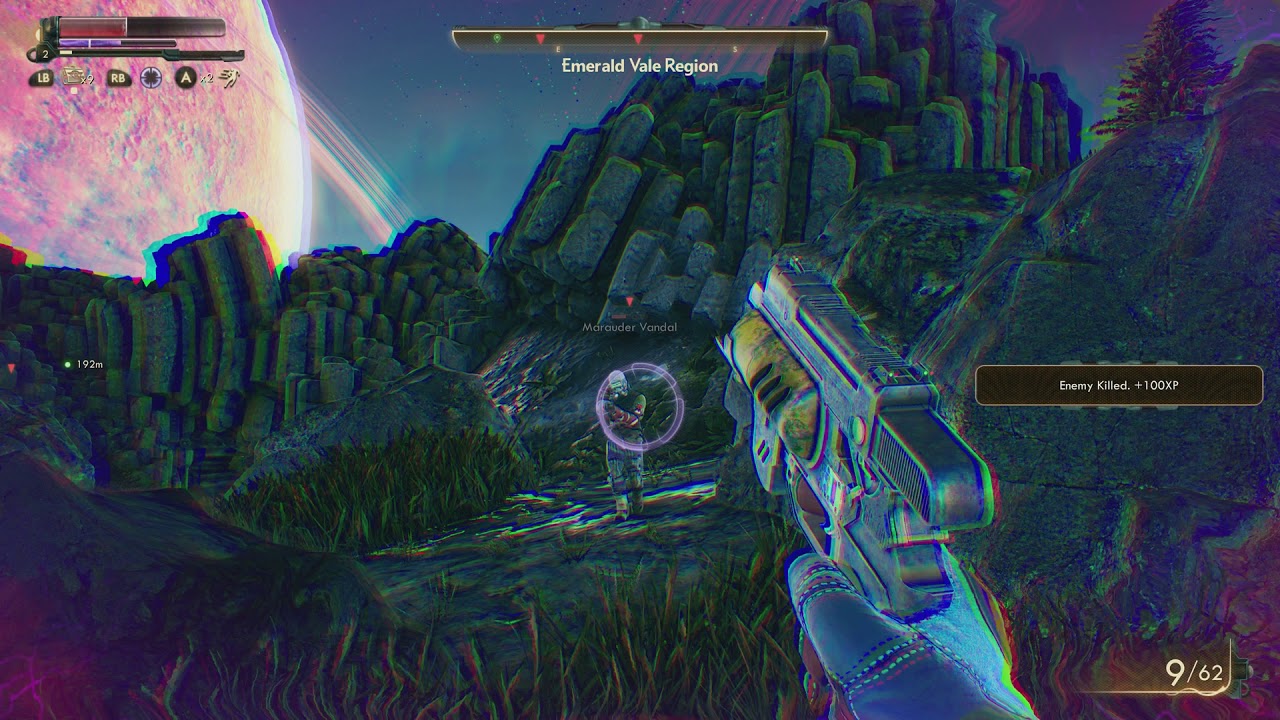 The Outer Worlds - Emerald Vale Region: Marauder Vandal Light Pistol ...