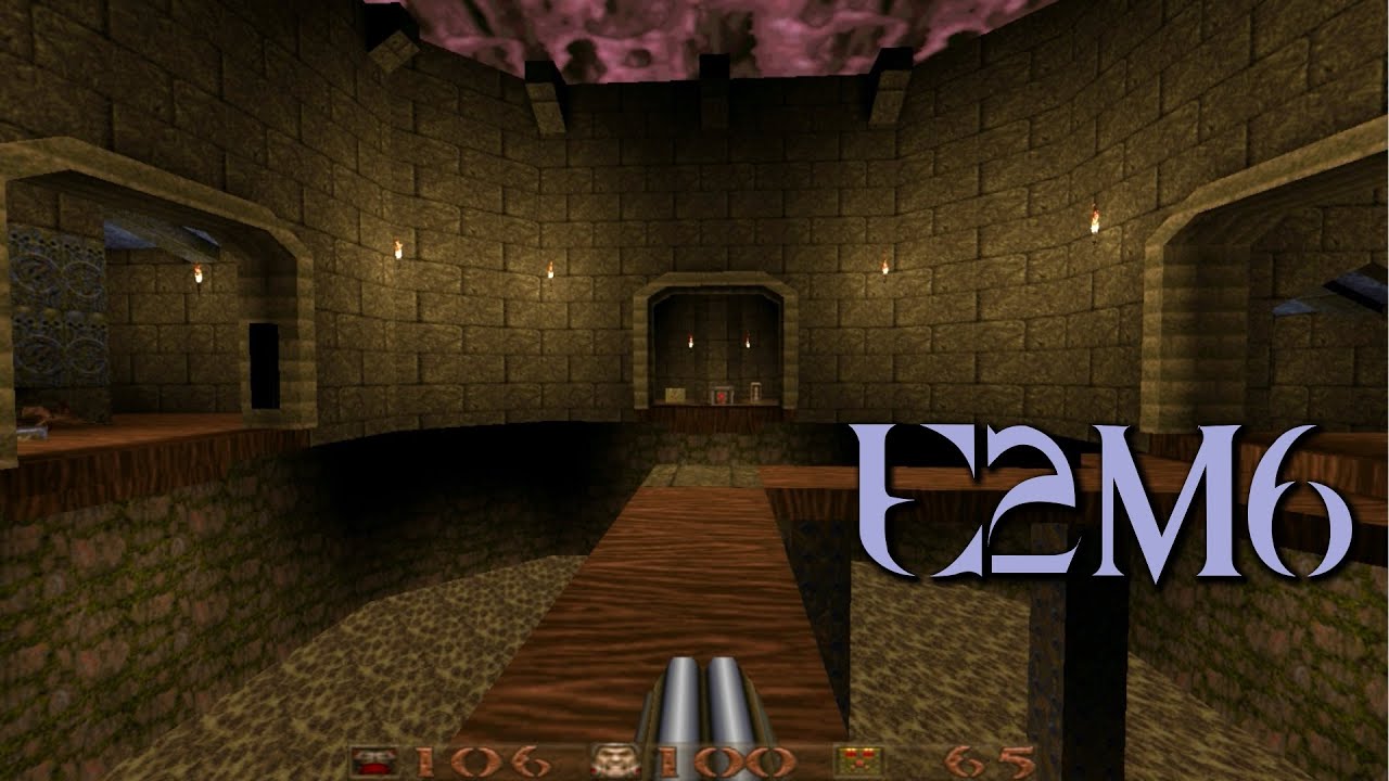 QUAKE | Gameplay Walkthrough Nightmare | E2M6 - YouTube