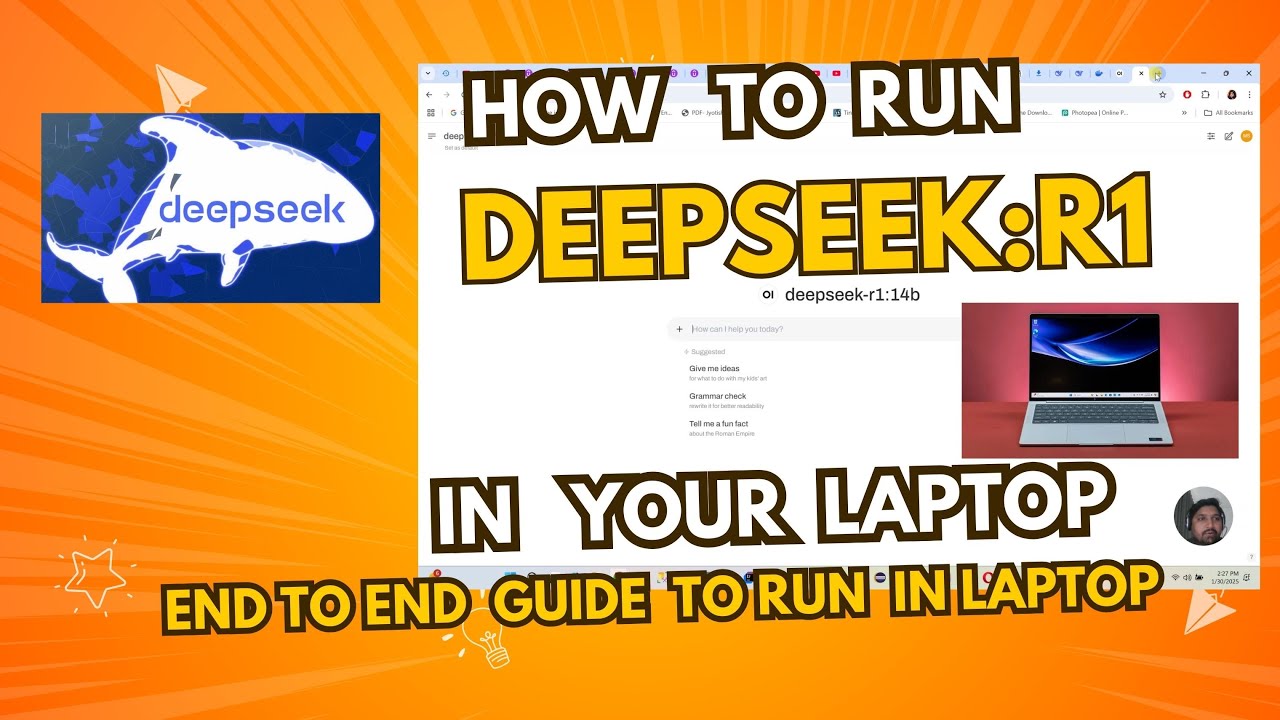 How to install DeepSeek R1 in Laptop Computer End to End Guide of ...