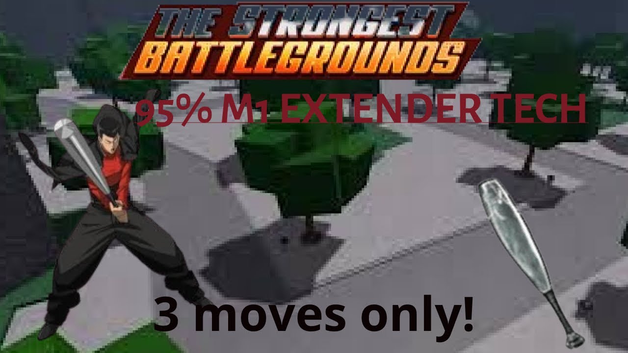 METAL BAT TECH 95% (3 MOVES) | The Strongest Battlegrounds | - YouTube
