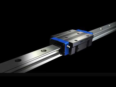 IKO Linear Roller Way Super X Vibration Characteristics - YouTube
