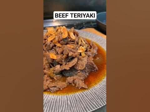 BEEF TERIYAKI / OLAHAN DAGING SIMPLE / MASAKAN CINA VIRAL TUMIS DAGING #chinesefood # ...
