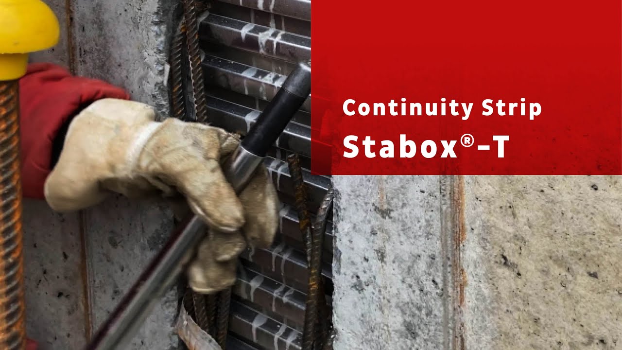 Continuity Strip Stabox® T - special connection for high shear stress ...