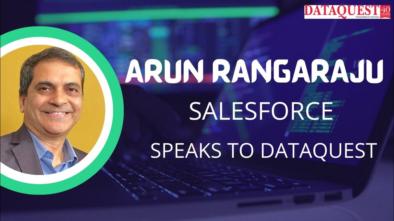 Arun Rangaraju, Salesforce speaks to Dataquest - YouTube