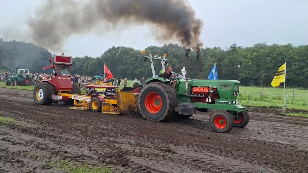 IHF Panningen 2024 Deutz 06er V8 Motor. Trecker Trekker Oldtimer Trecker Treck - Pulling beim ...