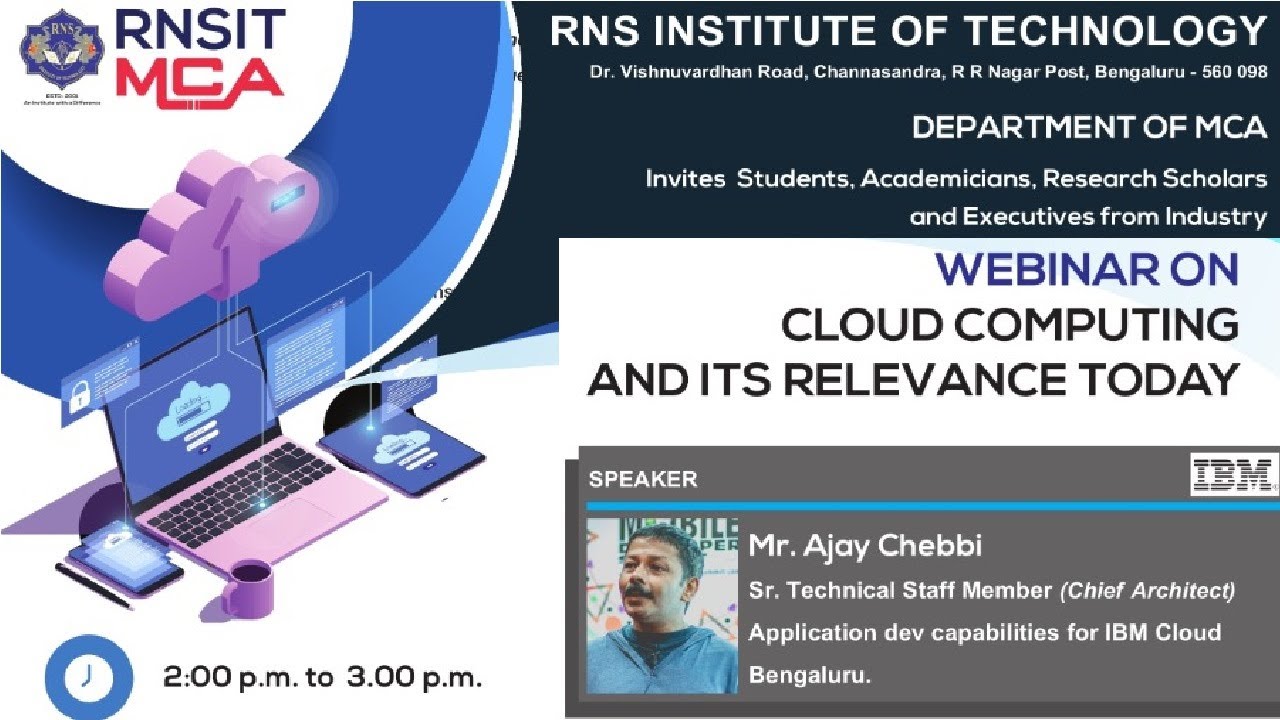 RNSIT_MCA_Webinar - YouTube