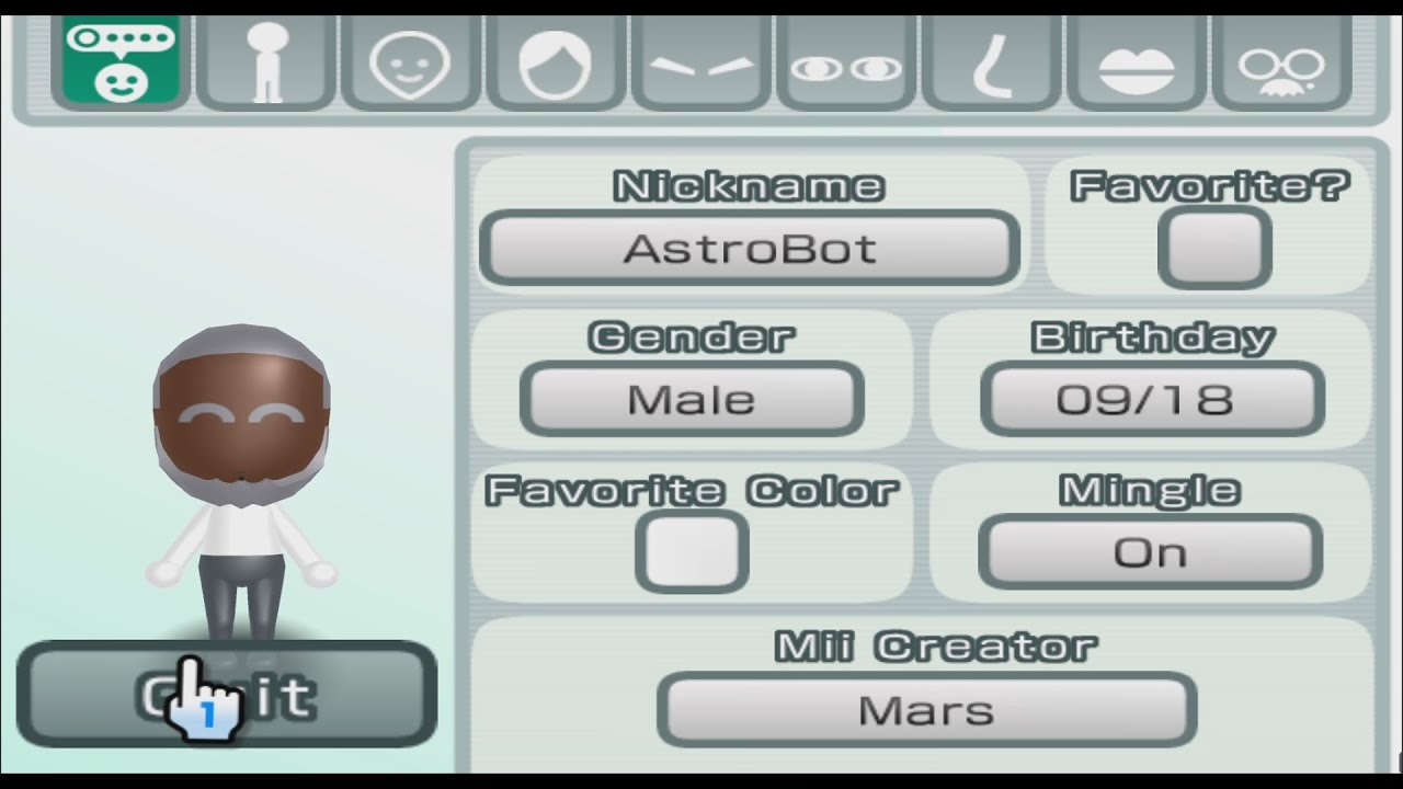 Astro Bot - Astro Bot - Mii 2645 - YouTube