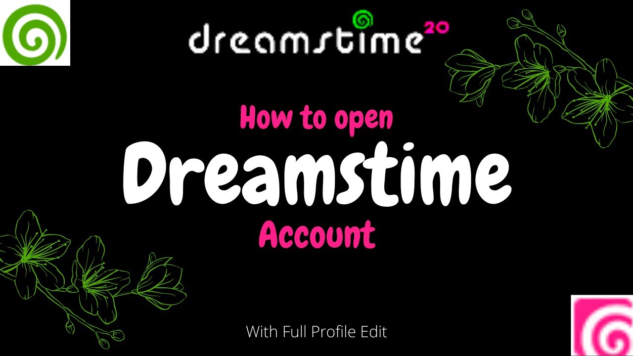 How to Create Open or Sign Up Dreamstime Contributor Account with ...