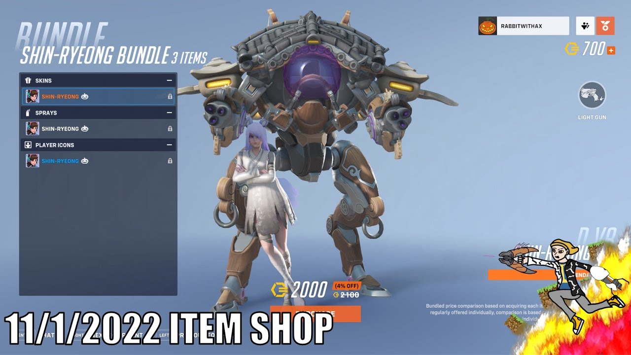 *NEW* Shin-Ryeong & Calavera Reaper Bundles! | Overwatch 2 Item Shop (1 ...