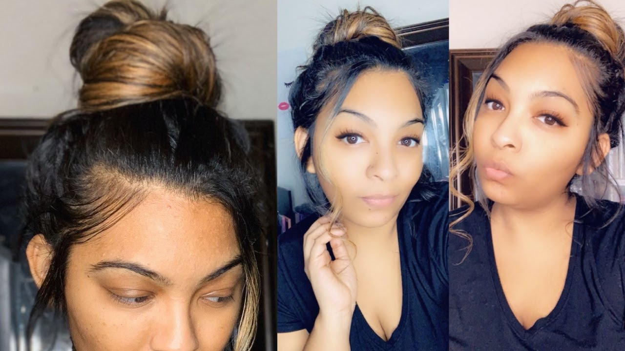 The Easiest Messy Bun Tutorial You Need To Watch! - YouTube