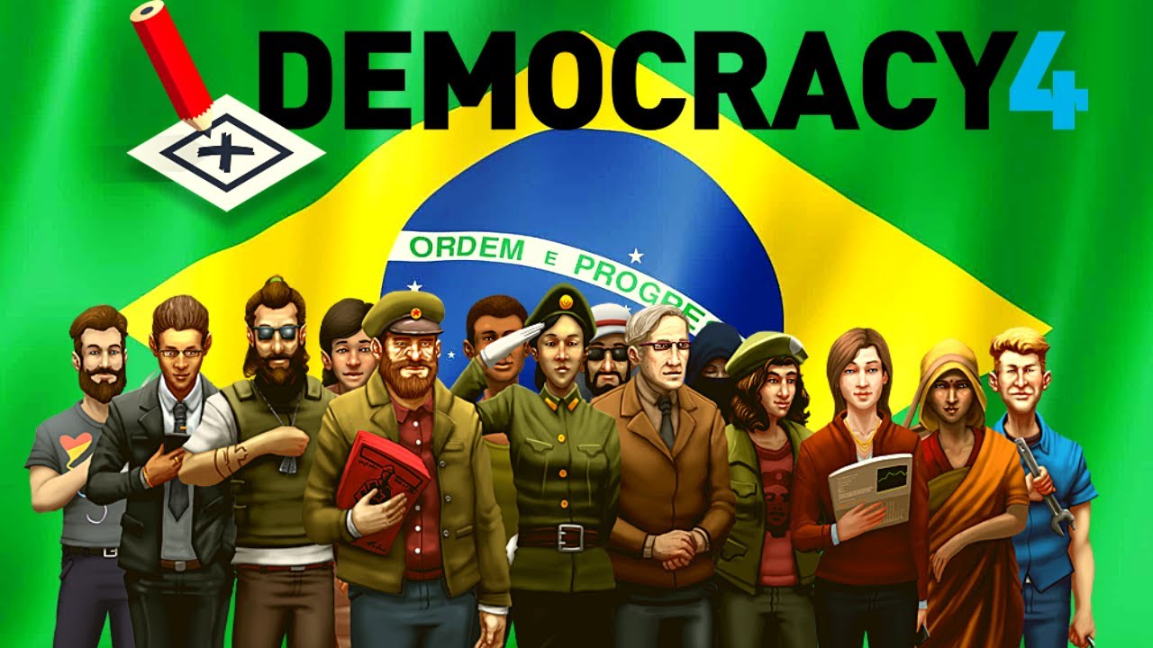 Democracy 4 [Brasile] (EP.02) Il paese inizia ad apprezzarci!!! - YouTube