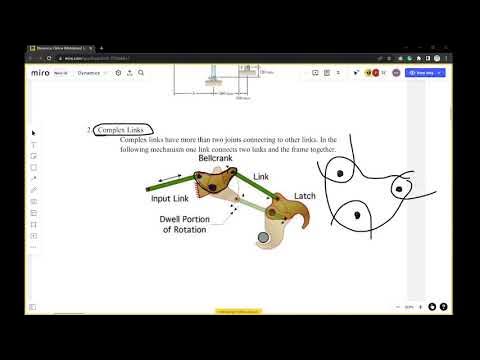Kinematics 2D link mechanisms - YouTube