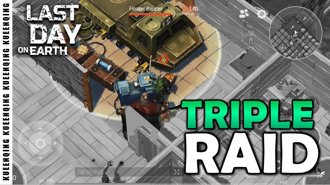 TRIPLE RAID PLAYER 7732 , PLAYER7995 , AMIR BASE , | Last Day On Earth ...