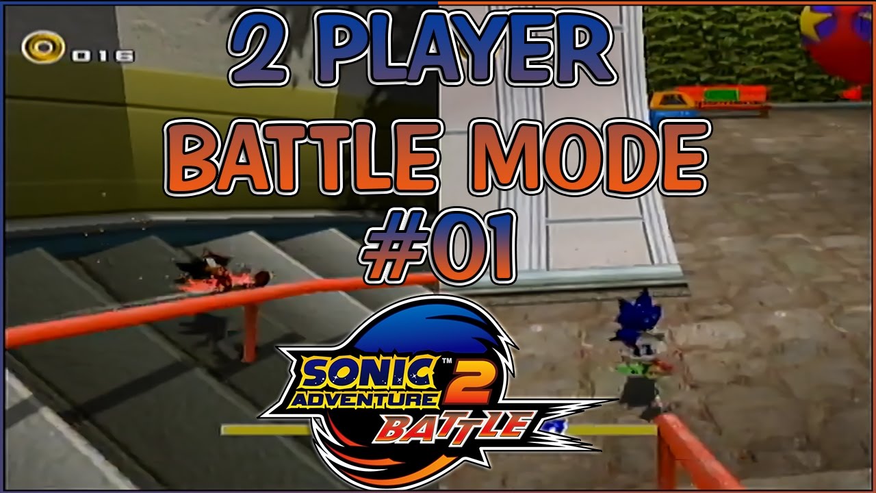 Sonic Adventure 2 Battle Multiplayer Mode Sonic and Metal Sonic/Shadow ...