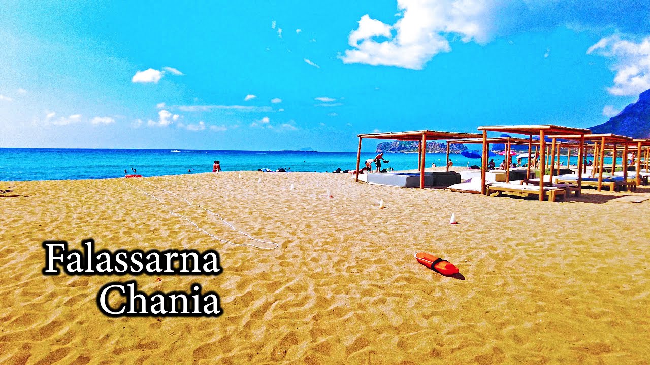 🏝️ The Unexpected Truth Behind Famous Falassarna Beach | 4K Walking ...