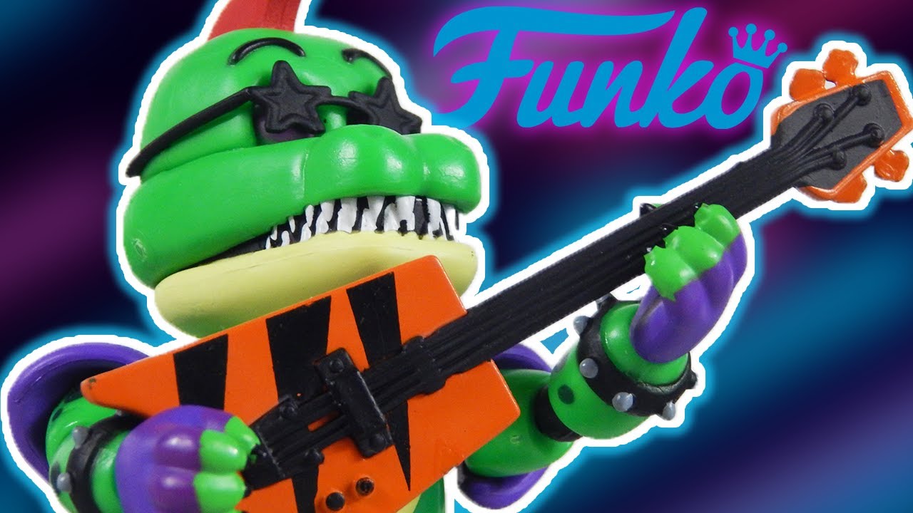 FIGURA de MONTGOMERY GATOR ORIGINAL de FUNKO, personaje de FNAF ...