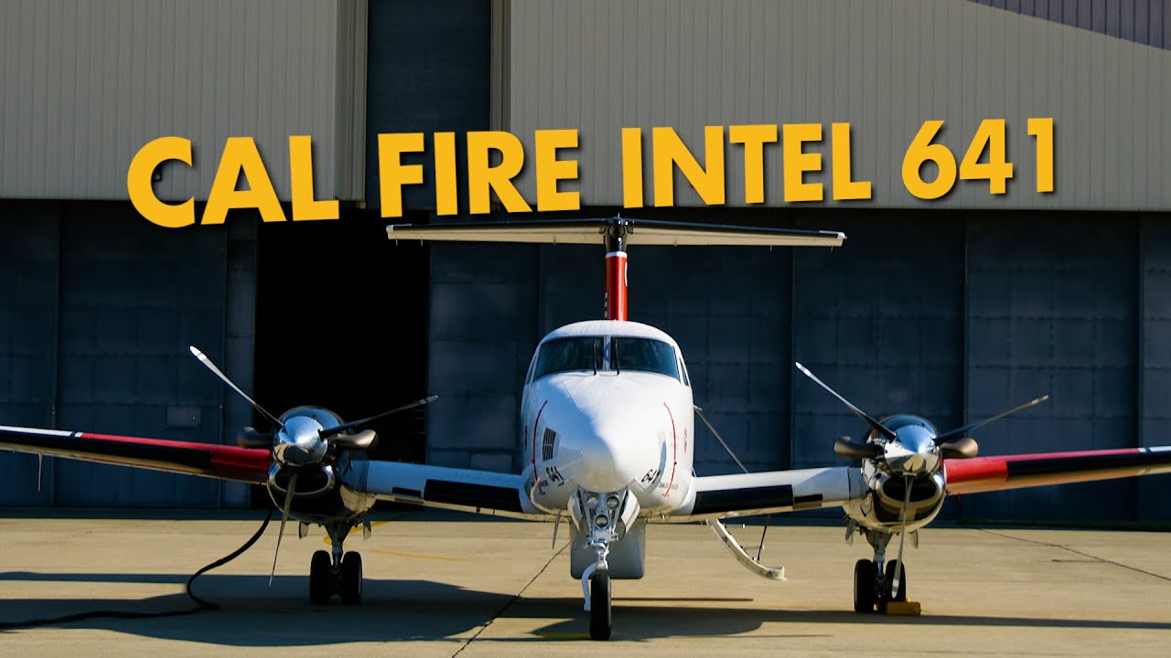 CAL FIRE Intel Plane - YouTube