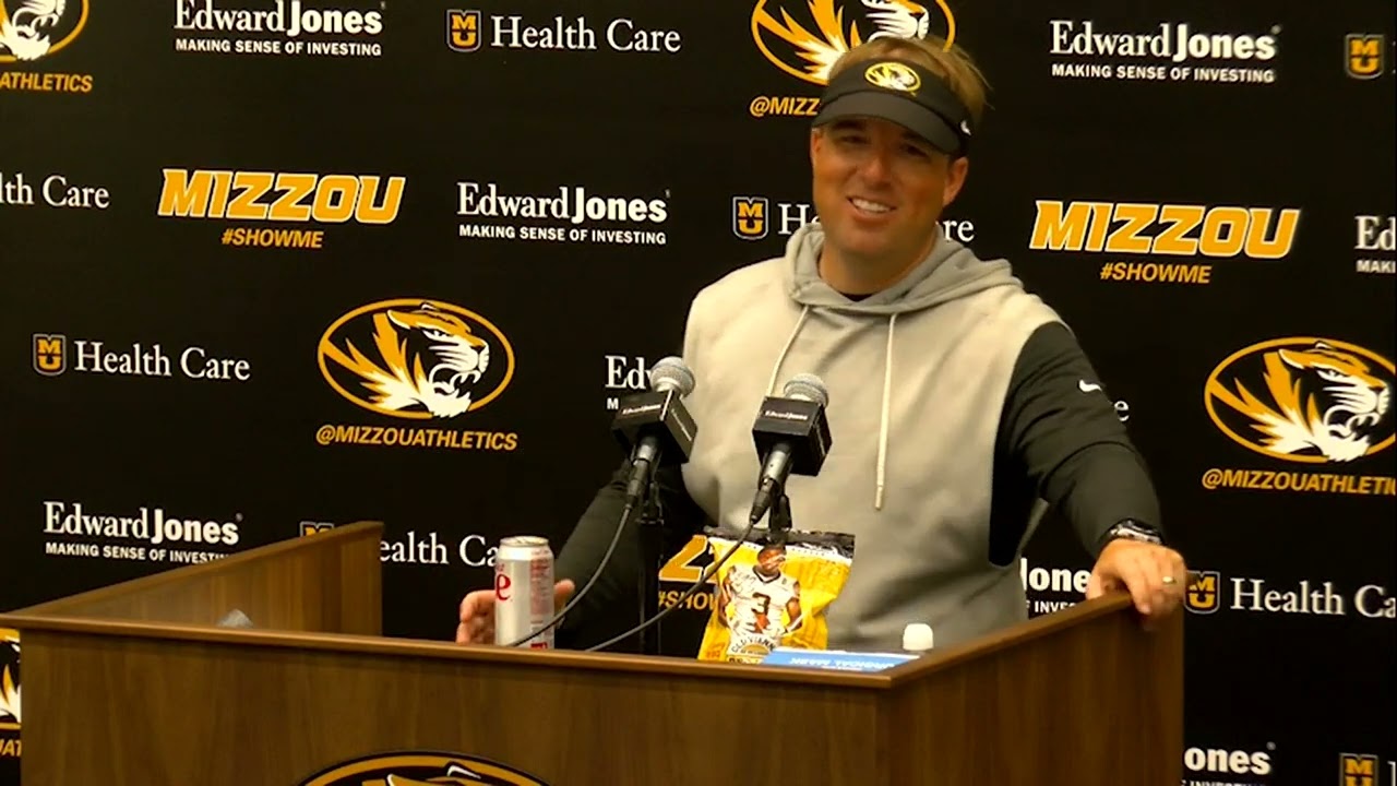 Full interview with Eli Drinkwitz after Aug. 23 practice - YouTube