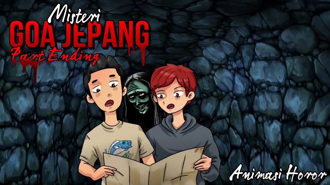 Misteri goa jepang part ending - animasi horor - YouTube
