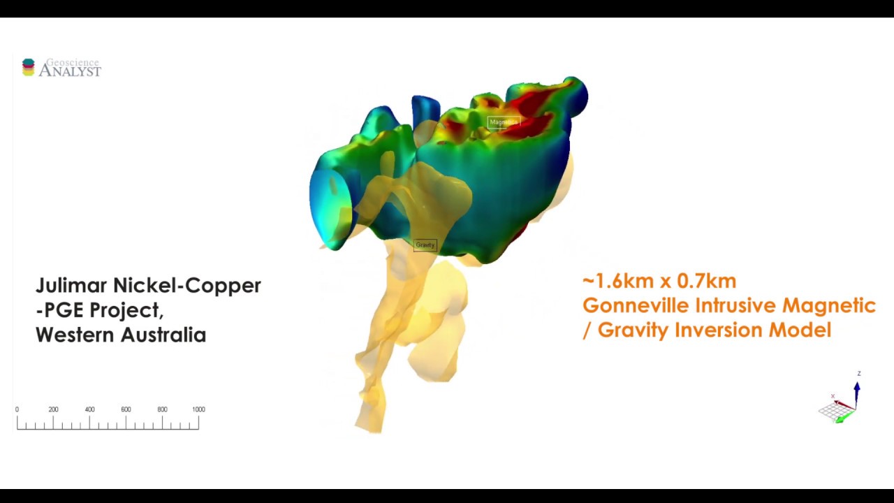 Chalice Gold Mines - Julimar Project - 3D Model of the Gonneville ...