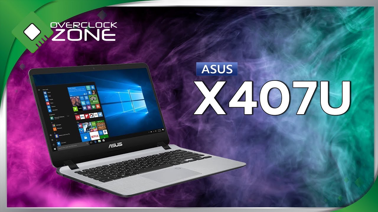 ASUS X407U : Notebook น้ำหนักเบา ราคาไม่แพง - YouTube