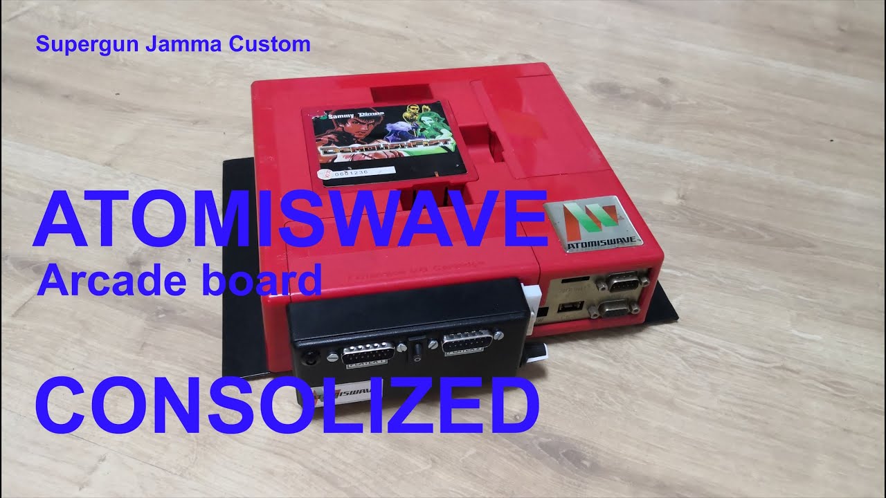 Sammy Atomiswave Consolized - YouTube