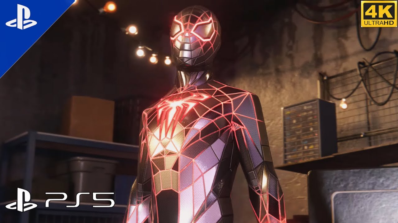 Programmable Matter Suit - Miles Morales - YouTube
