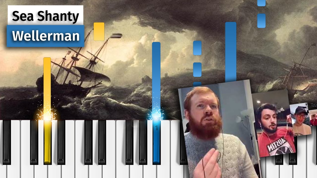 Wellerman - TikTok Sea Shanty - Piano Tutorial - YouTube
