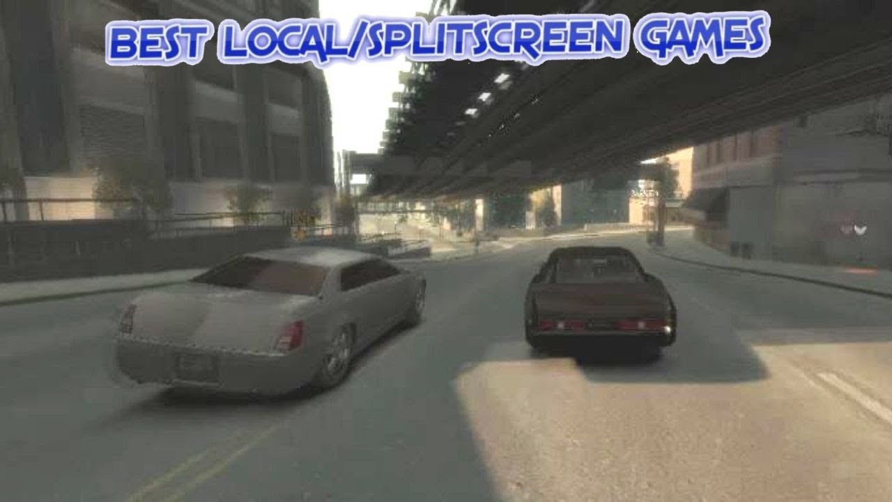 GTA IV Split Screen - Street Racing [Gameplay] - YouTube