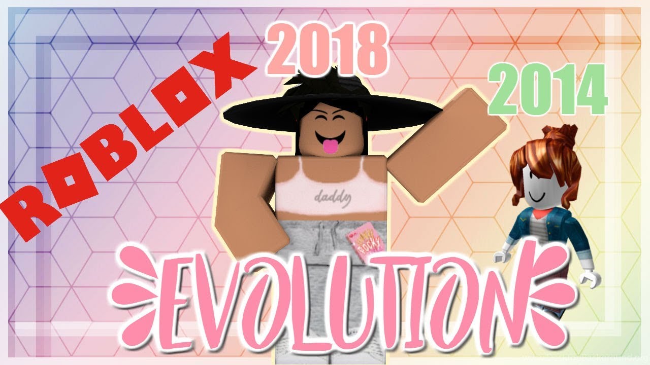 MY ROBLOX CHARACTER EVOLUTION! (2014-2018) - YouTube