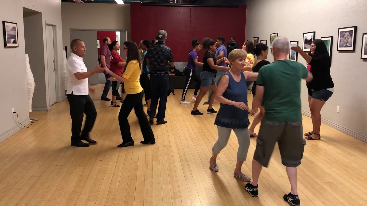 Salsa Group Class 2018(15) - YouTube