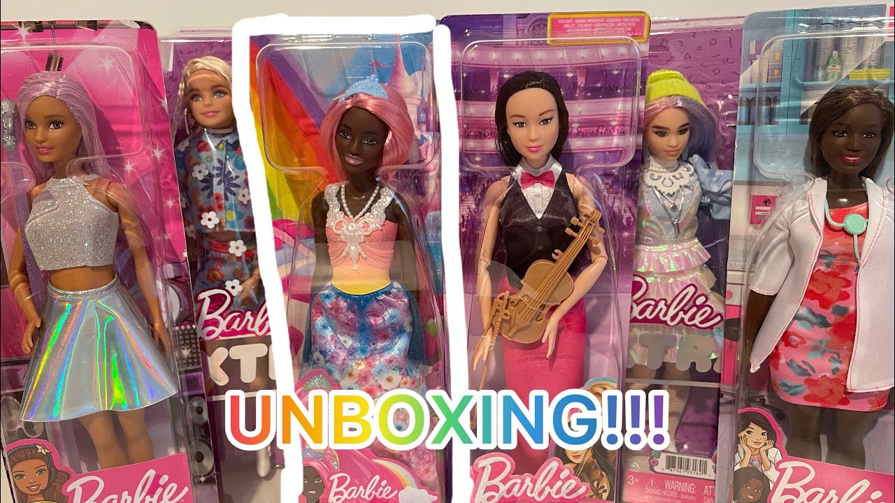 BARBIE UNBOXING! #unboxing #toys #barbie - YouTube