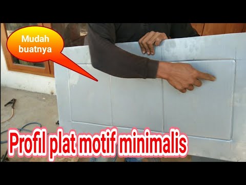 Bending/tekuk plat manual-motif minimalis,,, - YouTube