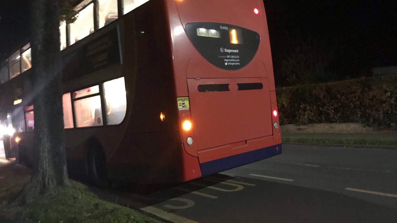 Route 1: Stagecoach Eastbourne Scania E400 - YouTube