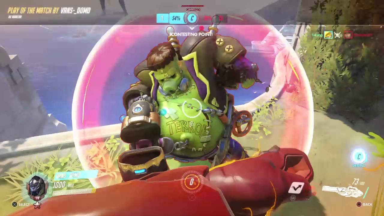 King kong kills pig and buff lady - YouTube