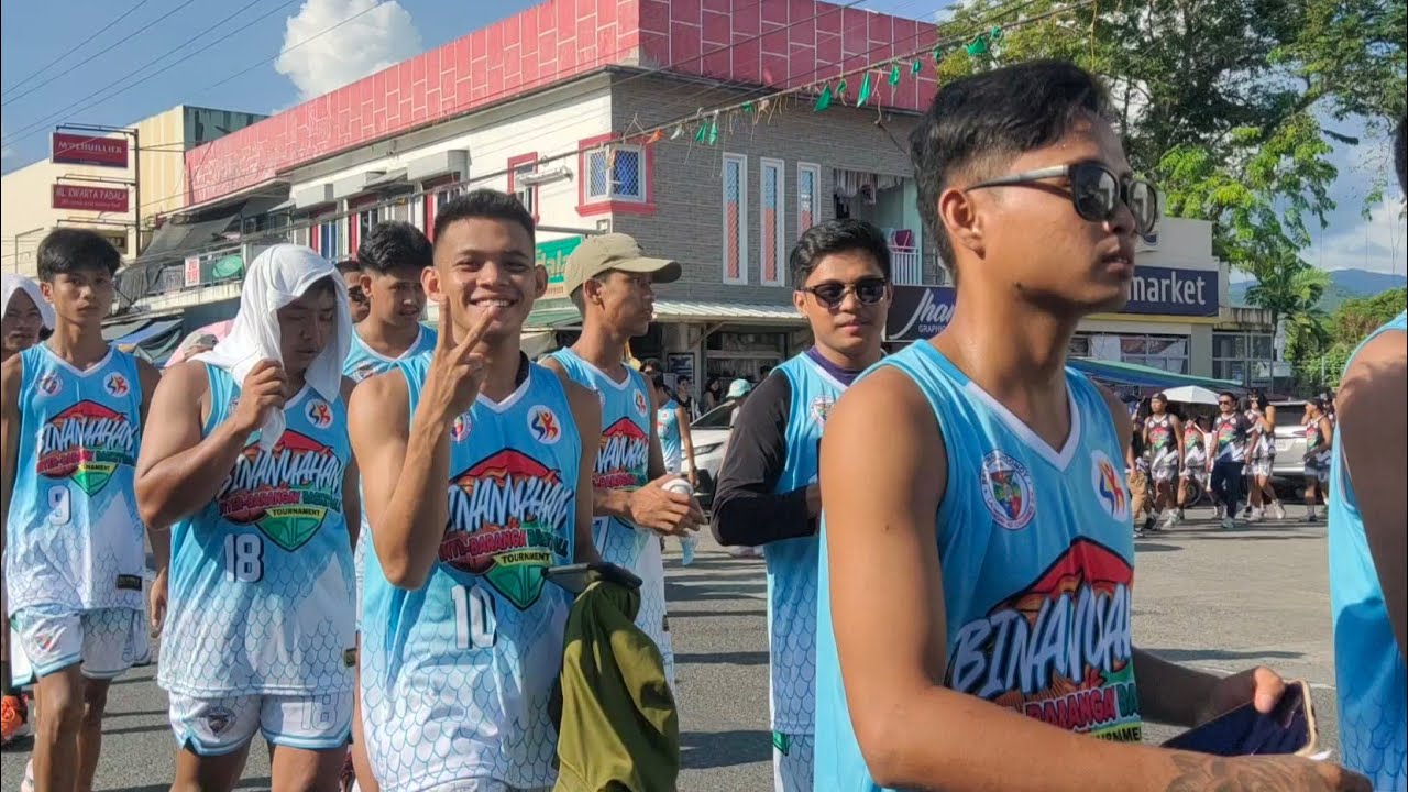 OPENING PARADE OF INTER BARANGAY BASKETBALL TOURNAMENT 2024 LAGONOY ...