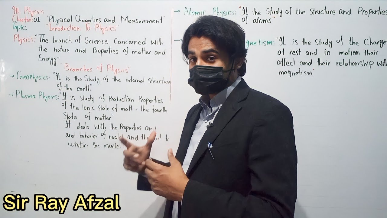 9th introduction to physics|Introduction to physics 1.1|By Sir Afzal ...