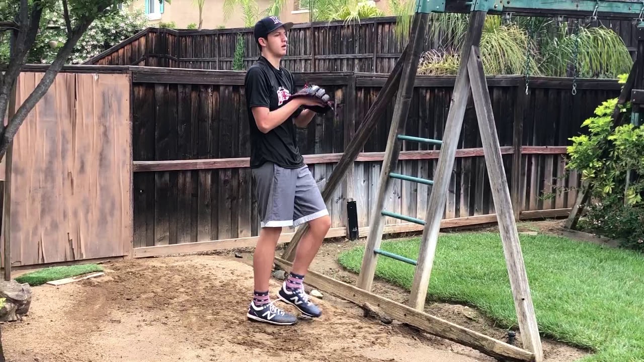 Backyard bullpen 2 - YouTube