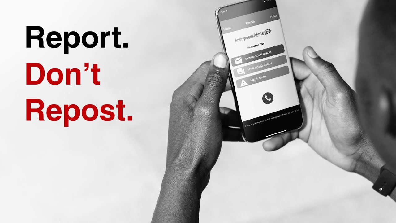 Report. Don't Repost. - YouTube